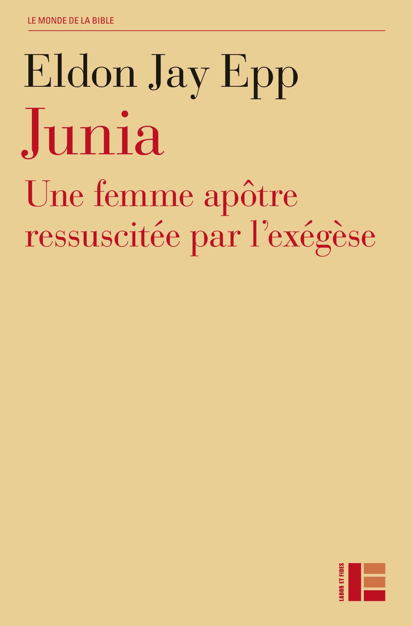 Junia – Les éditions Labor & Fides