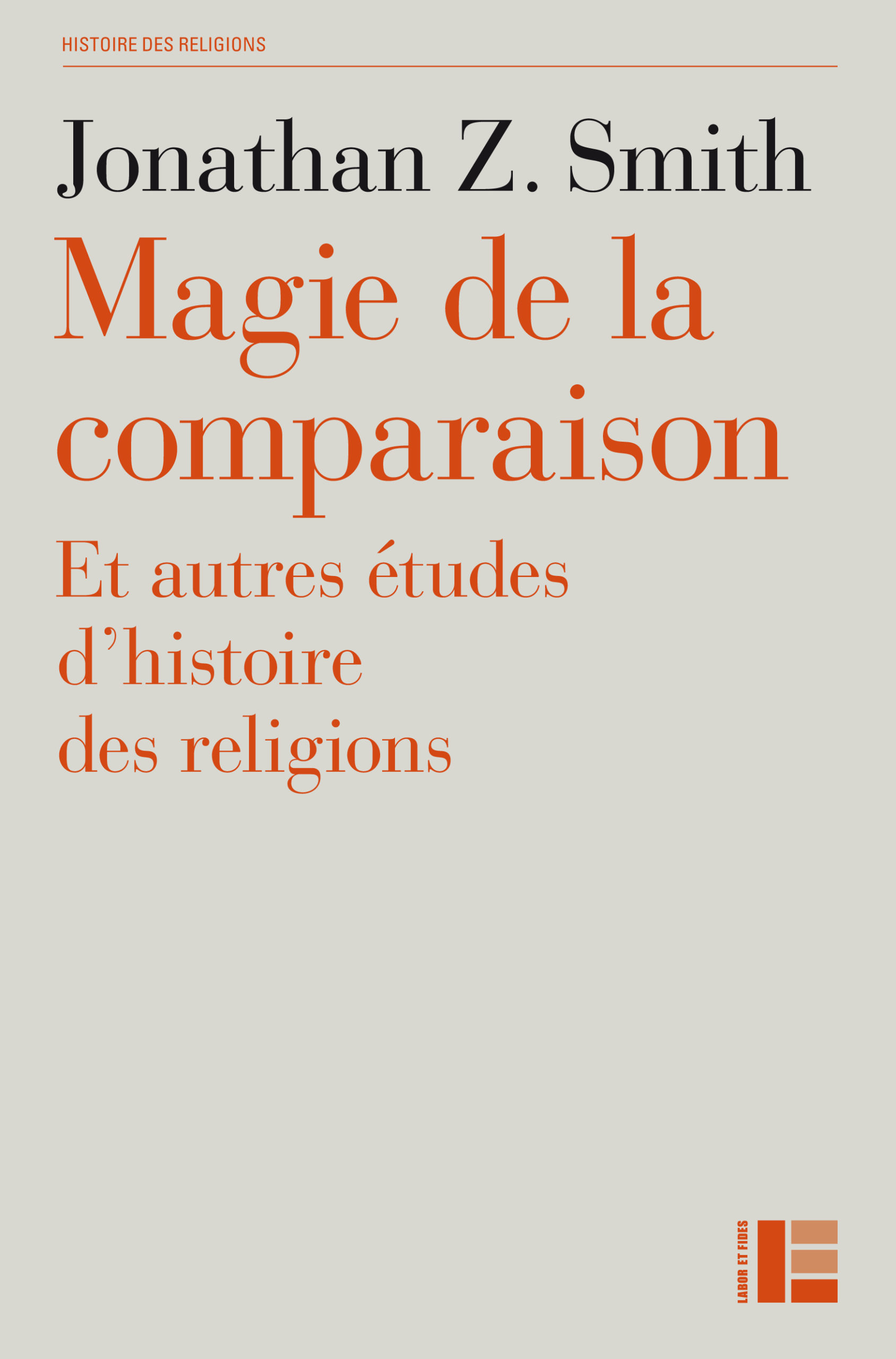 Magie de la comparaison – Les éditions Labor & Fides
